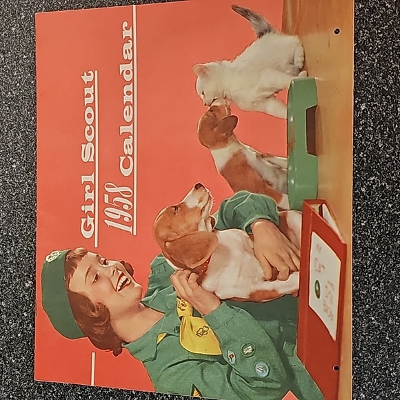 Girl Scouts of America | Wall Decor | 958 Girl Scout 12 Month Calendar ...